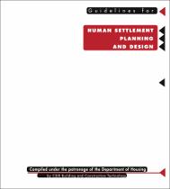 Guidelines for human settlement planning and design: The red book